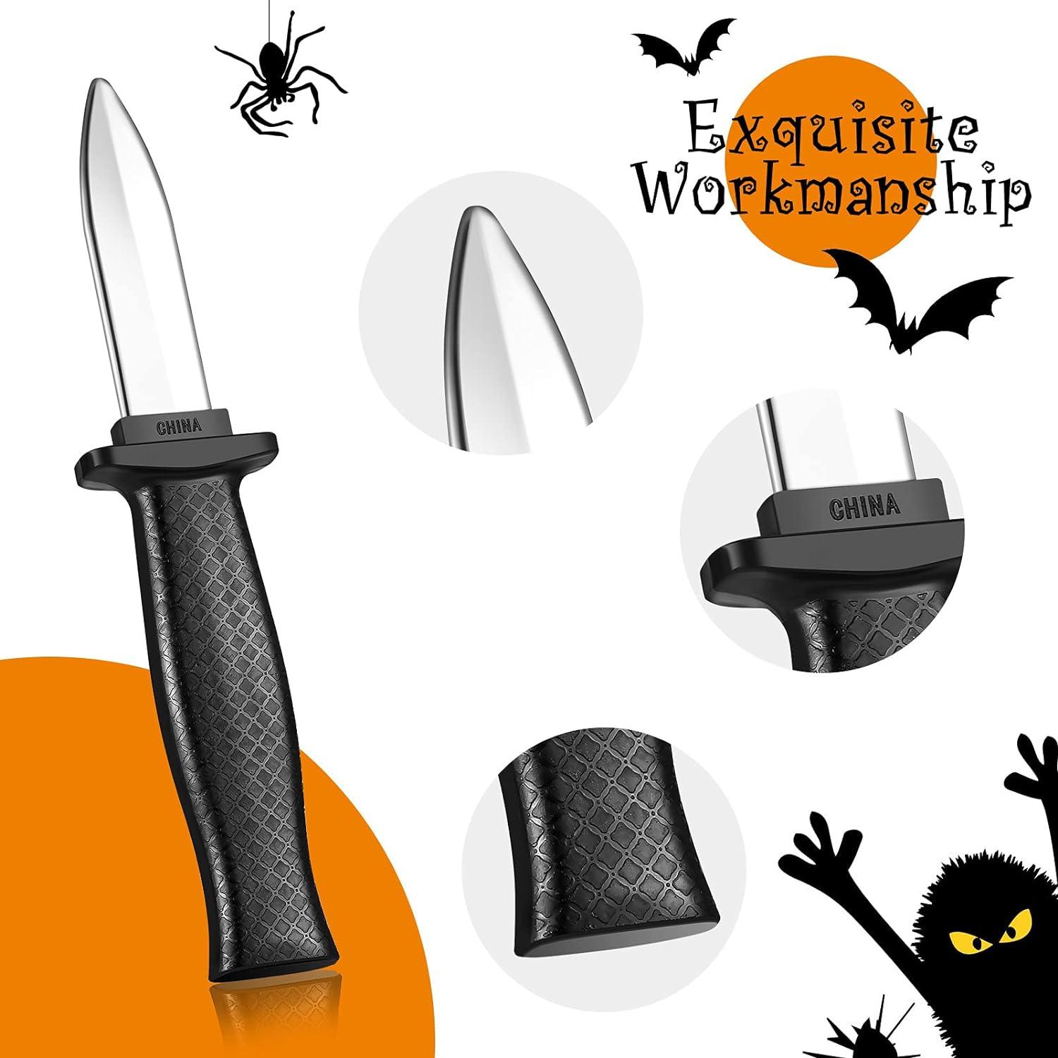 Retractable Fake Knife Set (4Pcs) | Gag Magic Toy – Xfunjoin